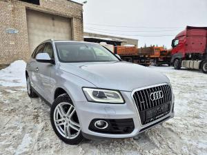 Grey Audi Q5 2015 in Utena, with an engine capacity of 2.97 L and mileage of 223 thousand km for 13490 €, photo 2 on AUTOMOTO.COM.LV