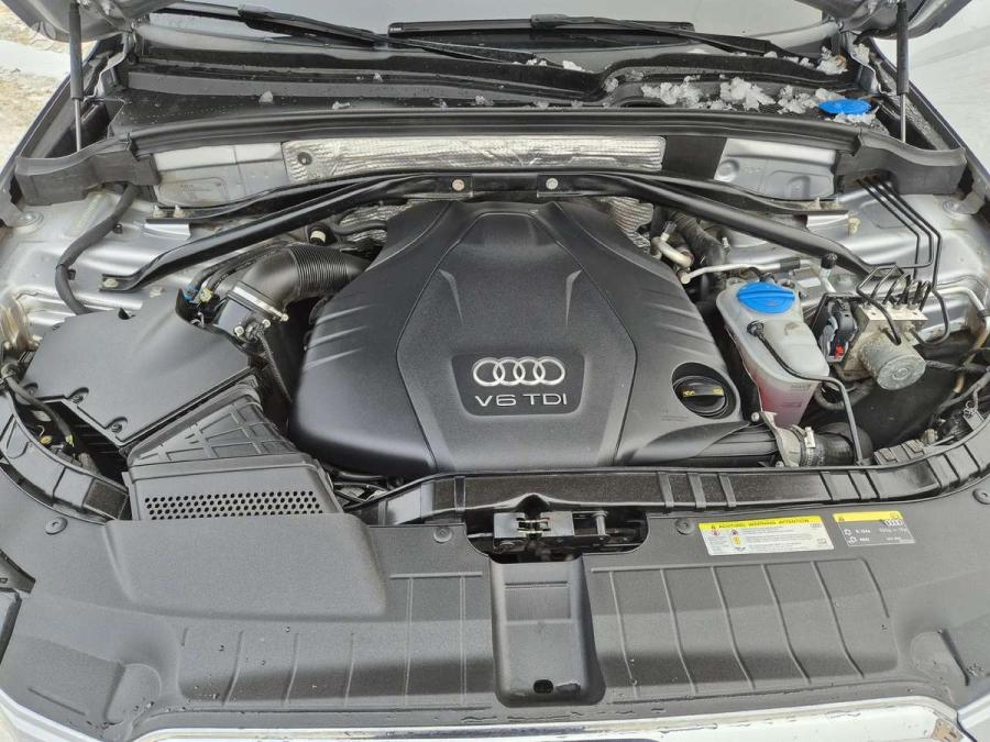 Grey Audi Q5 2015 in Utena, with an engine capacity of 2.97 L and mileage of 223 thousand km for 13490 €, photo 21 on AUTOMOTO.COM.LV