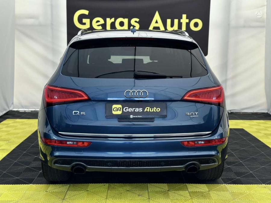 Pelēks Audi Q5 2015 Viļņa, ar dzinēja tilpumu 3.00 L un nobraukumu 196 tūkst. km par 14490 €, foto 5 vietnē AUTOMOTO.COM.LV