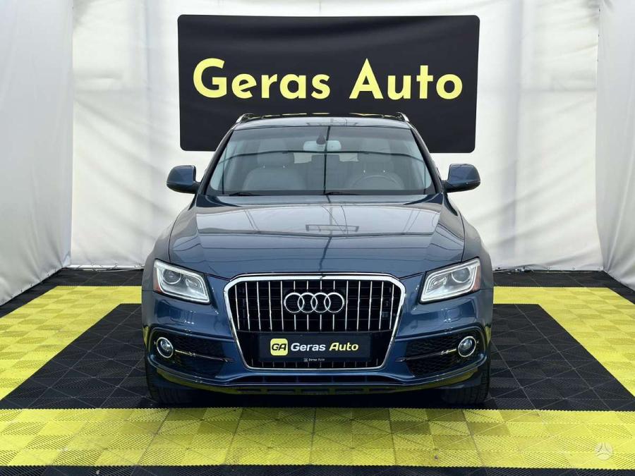 Pelēks Audi Q5 2015 Viļņa, ar dzinēja tilpumu 3.00 L un nobraukumu 196 tūkst. km par 14490 €, foto 7 vietnē AUTOMOTO.COM.LV