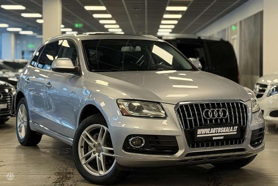 Grey Audi Q5 2015 in Klaipeda, with an engine capacity of 1.98 L and mileage of 153 thousand km for 14950 €, photo 3 on AUTOMOTO.COM.LV