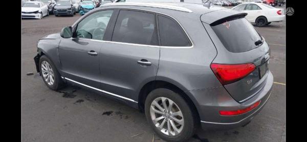 Grey Audi Q5 2015 in Vilnius, with an engine capacity of 1.98 L and mileage of 96 thousand km for 9250 €, photo 2 on AUTOMOTO.COM.LV