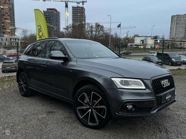 Pelēks Audi Q5 2015 Viļņa, ar dzinēja tilpumu 2.97 L un nobraukumu 173 tūkst. km par 13200 €, foto 4 vietnē AUTOMOTO.COM.LV