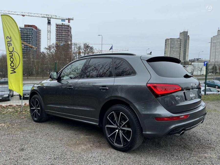 Pelēks Audi Q5 2015 Viļņa, ar dzinēja tilpumu 2.97 L un nobraukumu 173 tūkst. km par 13200 €, foto 7 vietnē AUTOMOTO.COM.LV