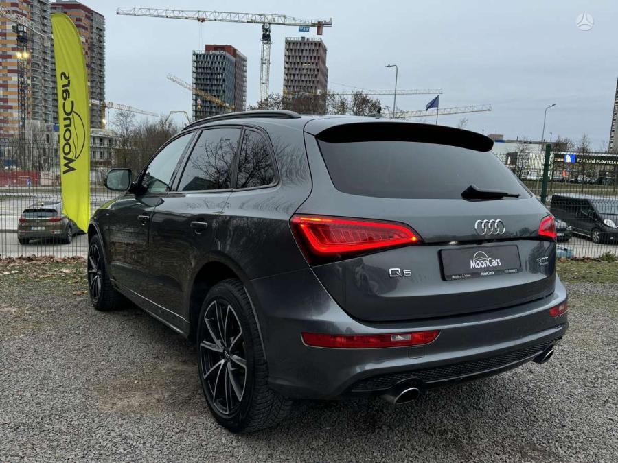 Pelēks Audi Q5 2015 Viļņa, ar dzinēja tilpumu 2.97 L un nobraukumu 173 tūkst. km par 13200 €, foto 8 vietnē AUTOMOTO.COM.LV