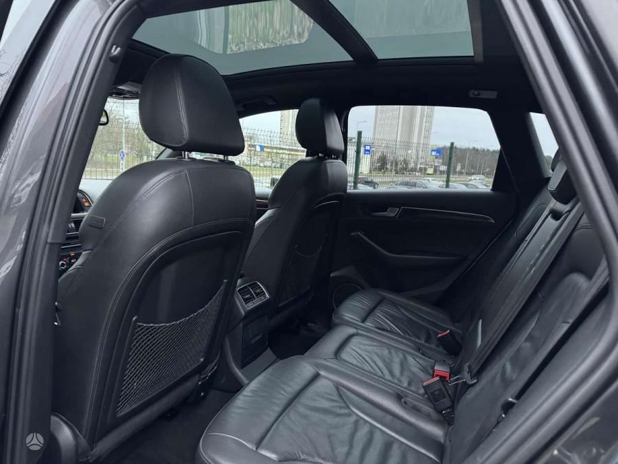 Pelēks Audi Q5 2015 Viļņa, ar dzinēja tilpumu 2.97 L un nobraukumu 173 tūkst. km par 13200 €, foto 11 vietnē AUTOMOTO.COM.LV