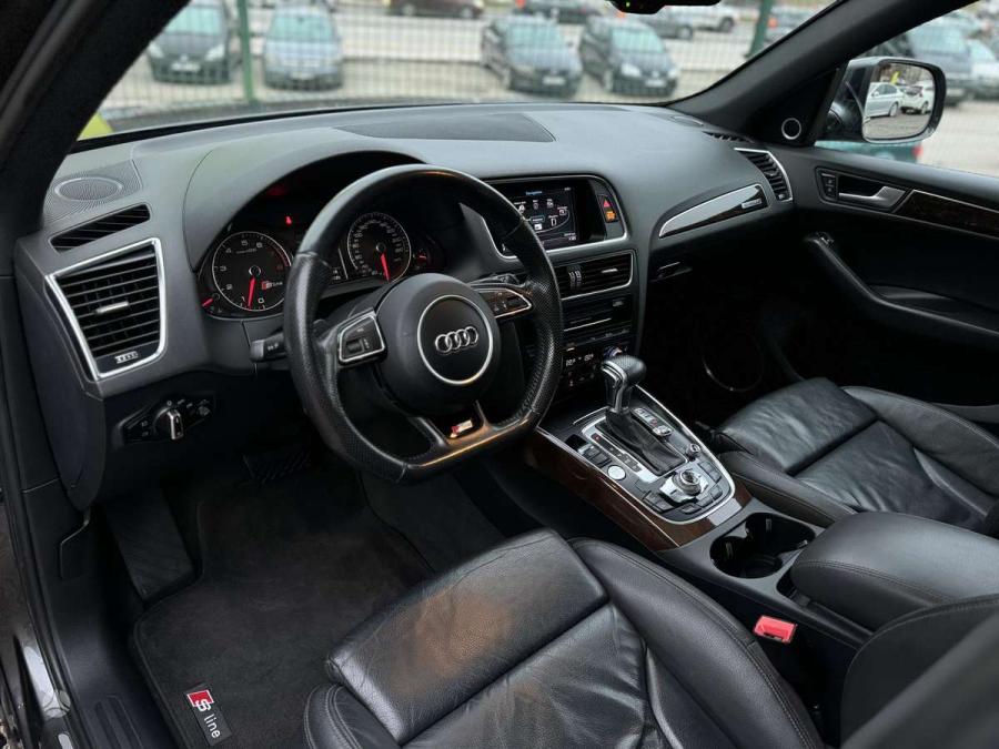 Pelēks Audi Q5 2015 Viļņa, ar dzinēja tilpumu 2.97 L un nobraukumu 173 tūkst. km par 13200 €, foto 13 vietnē AUTOMOTO.COM.LV