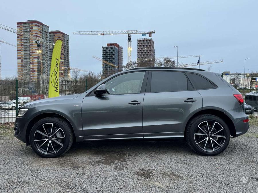 Pelēks Audi Q5 2015 Viļņa, ar dzinēja tilpumu 2.97 L un nobraukumu 173 tūkst. km par 13200 €, foto 25 vietnē AUTOMOTO.COM.LV