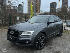 Grey Audi Q5 2015 in Vilnius, with an engine capacity of 3.00 L and mileage of 173 thousand km for 13200 €, photo  on AUTOMOTO.COM.LV
