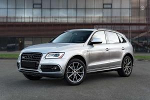Grey Audi Q5 2015 in Klaipeda, with an engine capacity of 3.00 L and mileage of 149 thousand km for 14999 €, photo  on AUTOMOTO.COM.LV