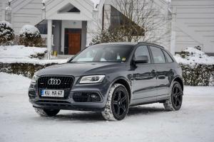 Grey Audi Q5 2015 in Elektrenai, with an engine capacity of 2.00 L and mileage of 266 thousand km for 13450 €, photo  on AUTOMOTO.COM.LV