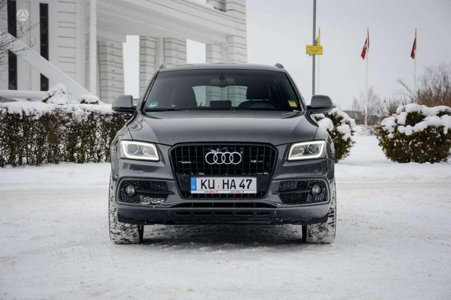 Pelēks Audi Q5 2015 Elektrėnai, ar dzinēja tilpumu 2.00 L un nobraukumu 266 tūkst. km par 13450 €, foto 2 vietnē AUTOMOTO.COM.LV