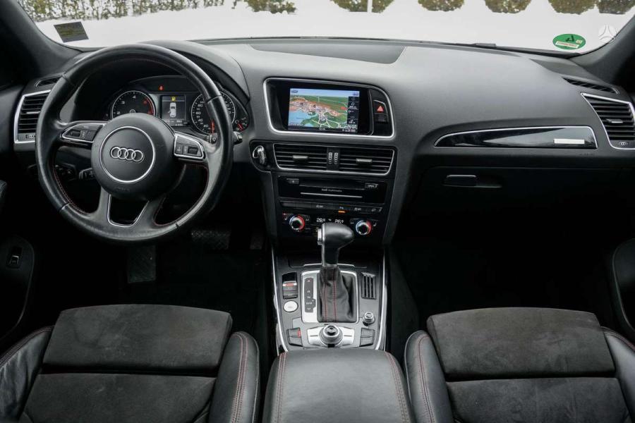 Pelēks Audi Q5 2015 Elektrėnai, ar dzinēja tilpumu 2.00 L un nobraukumu 266 tūkst. km par 13450 €, foto 9 vietnē AUTOMOTO.COM.LV