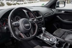 Pelēks Audi Q5 2015 Elektrėnai, ar dzinēja tilpumu 2.00 L un nobraukumu 266 tūkst. km par 13450 €, foto 13 vietnē AUTOMOTO.COM.LV