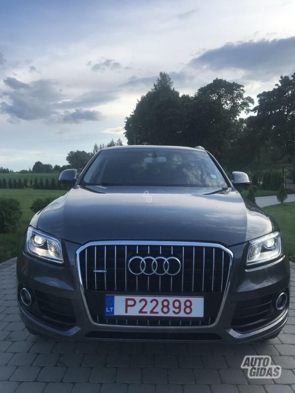 Grey Audi Q5 2015 in Jonava, with an engine capacity of 2.00 L and mileage of 105 thousand km for 12100 €, photo 2 on AUTOMOTO.COM.LV
