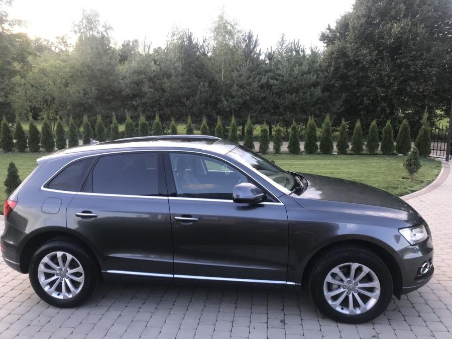 Pelēks Audi Q5 2015 Jonava, ar dzinēja tilpumu 2.00 L un nobraukumu 105 tūkst. km par 12100 €, foto 4 vietnē AUTOMOTO.COM.LV