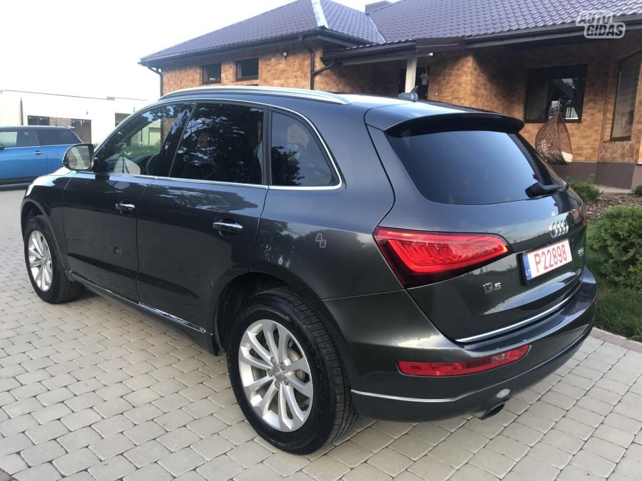 Pelēks Audi Q5 2015 Jonava, ar dzinēja tilpumu 2.00 L un nobraukumu 105 tūkst. km par 12100 €, foto 8 vietnē AUTOMOTO.COM.LV