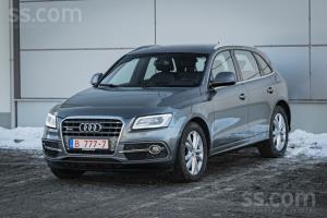 Pelēks Audi Q5 2015 Rīga, ar dzinēja tilpumu 3.00 L un nobraukumu 0 tūkst. km par 14995 €, foto  vietnē AUTOMOTO.COM.LV