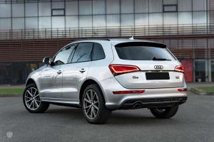 Grey Audi Q5 2015 in Klaipeda, with an engine capacity of 3.00 L and mileage of 149 thousand km for 14999 €, photo 15 on AUTOMOTO.COM.LV