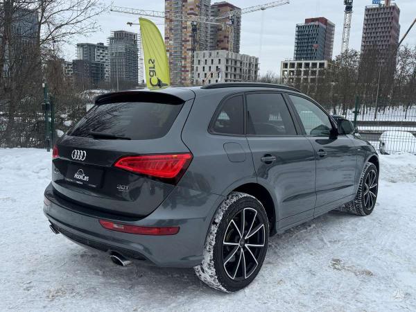 Grey Audi Q5 2015 in Vilnius, with an engine capacity of 2.97 L and mileage of 173 thousand km for 12500 €, photo 5 on AUTOMOTO.COM.LV