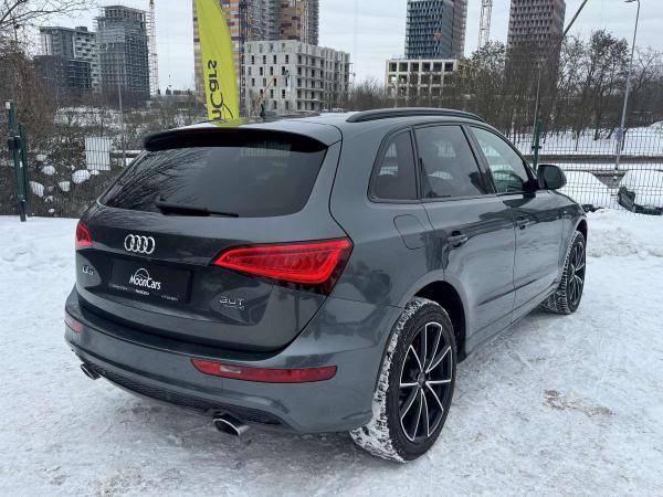 Grey Audi Q5 2015 in Vilnius, with an engine capacity of 2.97 L and mileage of 173 thousand km for 12500 €, photo 6 on AUTOMOTO.COM.LV