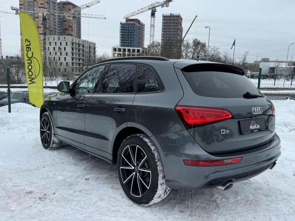 Grey Audi Q5 2015 in Vilnius, with an engine capacity of 2.97 L and mileage of 173 thousand km for 12500 €, photo 8 on AUTOMOTO.COM.LV