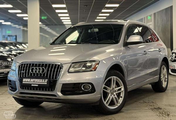 Grey Audi Q5 2015 in Klaipeda, with an engine capacity of 2.00 L and mileage of 153 thousand km for 14950 €, photo 1 on AUTOMOTO.COM.LV