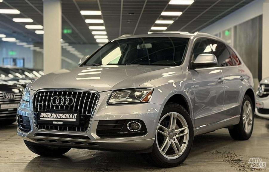 Grey Audi Q5 2015 in Klaipeda, with an engine capacity of 2.00 L and mileage of 153 thousand km for 14950 €, photo 23 on AUTOMOTO.COM.LV