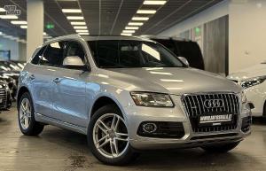 Grey Audi Q5 2015 in Klaipeda, with an engine capacity of 2.00 L and mileage of 153 thousand km for 14950 €, photo 27 on AUTOMOTO.COM.LV