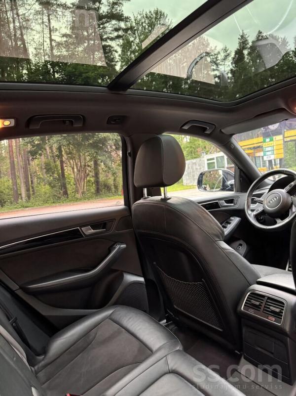 Pelēks Audi Q5 2015 Rīga, ar dzinēja tilpumu 3.00 L un nobraukumu 260 tūkst. km par 15990 €, foto 10 vietnē AUTOMOTO.COM.LV