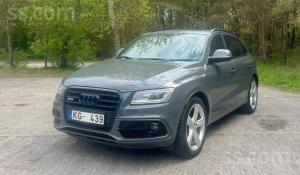 Grey Audi Q5 2015 in Liepaja, with an engine capacity of 3.00 L and mileage of 303 thousand km for 160000 €, photo  on AUTOMOTO.COM.LV