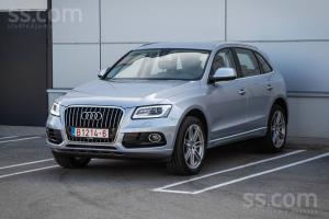Pelēks Audi Q5 2015 Rīga, ar dzinēja tilpumu 2.00 L un nobraukumu 160 tūkst. km par 15750 €, foto  vietnē AUTOMOTO.COM.LV