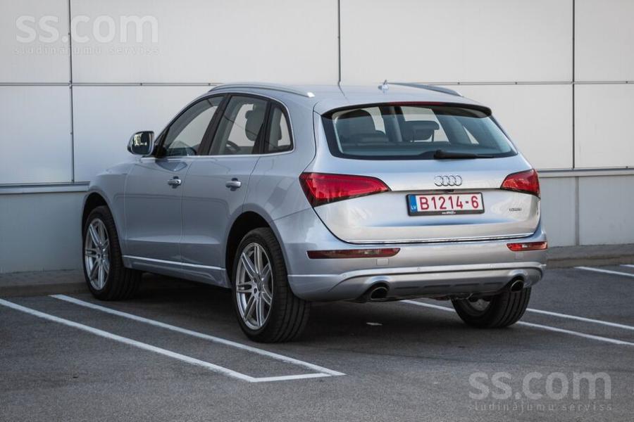 Pelēks Audi Q5 2015 Rīga, ar dzinēja tilpumu 2.00 L un nobraukumu 160 tūkst. km par 15750 €, foto 8 vietnē AUTOMOTO.COM.LV