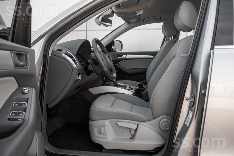 Pelēks Audi Q5 2015 Rīga, ar dzinēja tilpumu 2.00 L un nobraukumu 160 tūkst. km par 15750 €, foto 11 vietnē AUTOMOTO.COM.LV