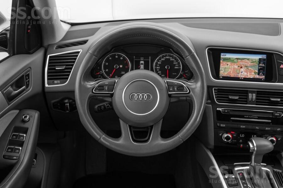 Pelēks Audi Q5 2015 Rīga, ar dzinēja tilpumu 2.00 L un nobraukumu 160 tūkst. km par 15750 €, foto 19 vietnē AUTOMOTO.COM.LV