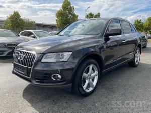 Grey Audi Q5 2015 in Riga, with an engine capacity of 3.00 L and mileage of 300 thousand km for 12900 €, photo  on AUTOMOTO.COM.LV