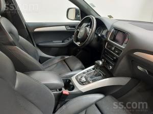 Grey Audi Q5 2015 in Riga, with an engine capacity of 3.00 L and mileage of 300 thousand km for 12900 €, photo 10 on AUTOMOTO.COM.LV