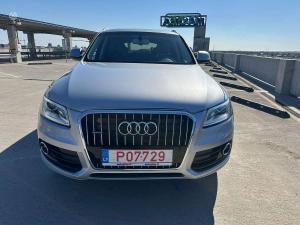Grey Audi Q5 2015 in Vilnius, with an engine capacity of 1.98 L and mileage of 196 thousand km for 11999 €, photo 3 on AUTOMOTO.COM.LV