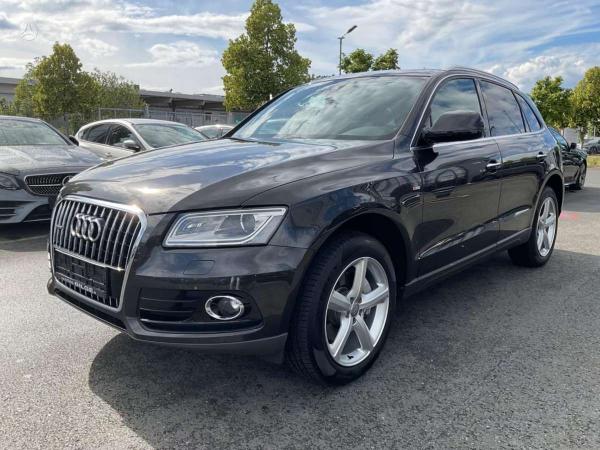 Grey Audi Q5 2015 in Riga, with an engine capacity of 2.97 L and mileage of 300 thousand km for 12900 €, photo 1 on AUTOMOTO.COM.LV