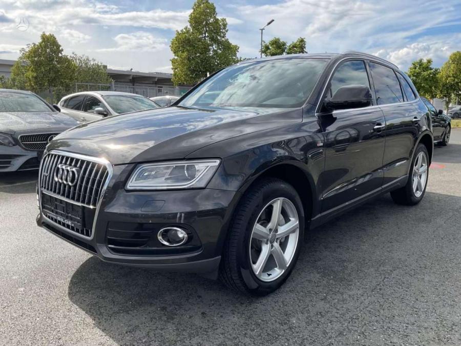 Grey Audi Q5 2015 in Riga, with an engine capacity of 2.97 L and mileage of 300 thousand km for 12900 €, photo 1 on AUTOMOTO.COM.LV