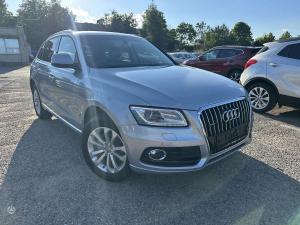 Pelēks Audi Q5 2015 Alīta, ar dzinēja tilpumu 1.97 L un nobraukumu 250 tūkst. km par 14400 €, foto  vietnē AUTOMOTO.COM.LV