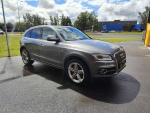 Grey Audi Q5 2015 in Kaunas, with an engine capacity of 2.97 L and mileage of 231 thousand km for 12300 €, photo 4 on AUTOMOTO.COM.LV