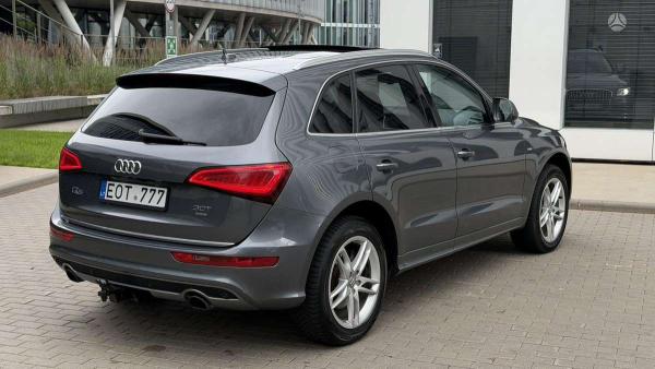 Grey Audi Q5 2015 in Vilnius, with an engine capacity of 3.00 L and mileage of 235 thousand km for 8750 €, photo 3 on AUTOMOTO.COM.LV