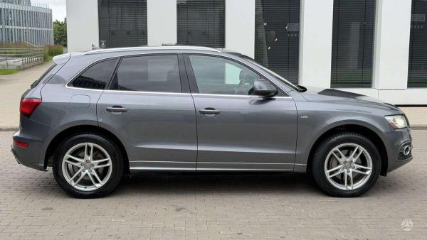 Grey Audi Q5 2015 in Vilnius, with an engine capacity of 3.00 L and mileage of 235 thousand km for 8750 €, photo 6 on AUTOMOTO.COM.LV