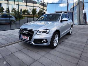 Grey Audi Q5 2015 in Vilnius, with an engine capacity of 1.98 L and mileage of 196 thousand km for 12500 €, photo  on AUTOMOTO.COM.LV