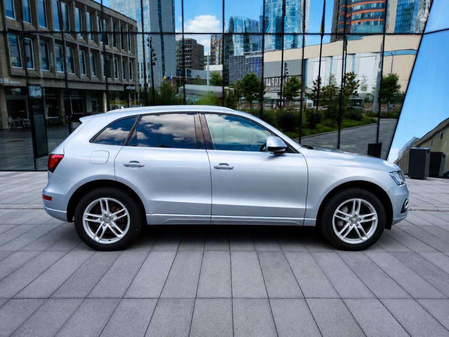 Pelēks Audi Q5 2015 Viļņa, ar dzinēja tilpumu 1.98 L un nobraukumu 196 tūkst. km par 12500 €, foto 6 vietnē AUTOMOTO.COM.LV