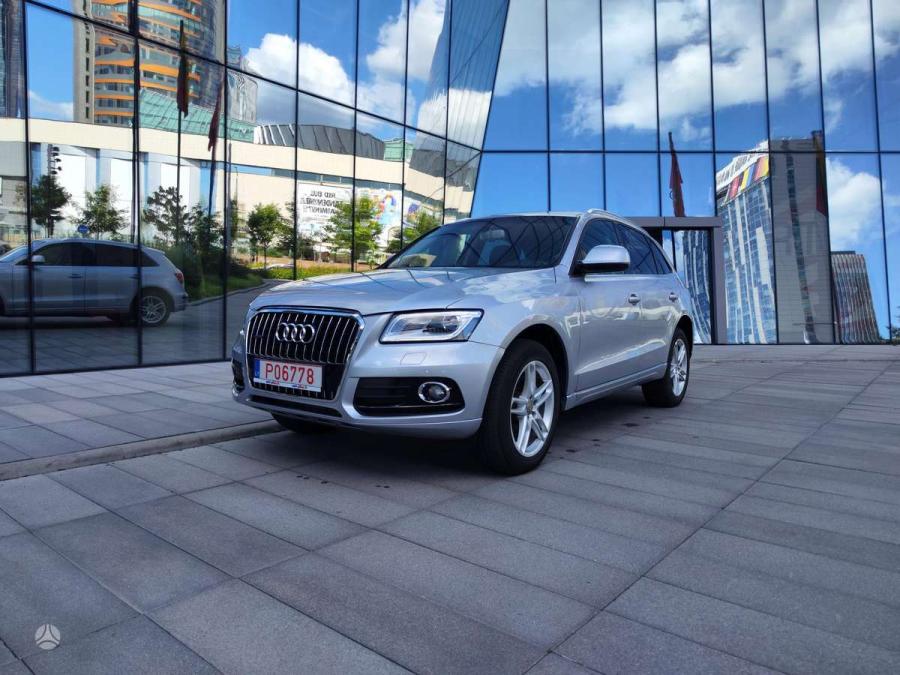 Pelēks Audi Q5 2015 Viļņa, ar dzinēja tilpumu 1.98 L un nobraukumu 196 tūkst. km par 12500 €, foto 13 vietnē AUTOMOTO.COM.LV