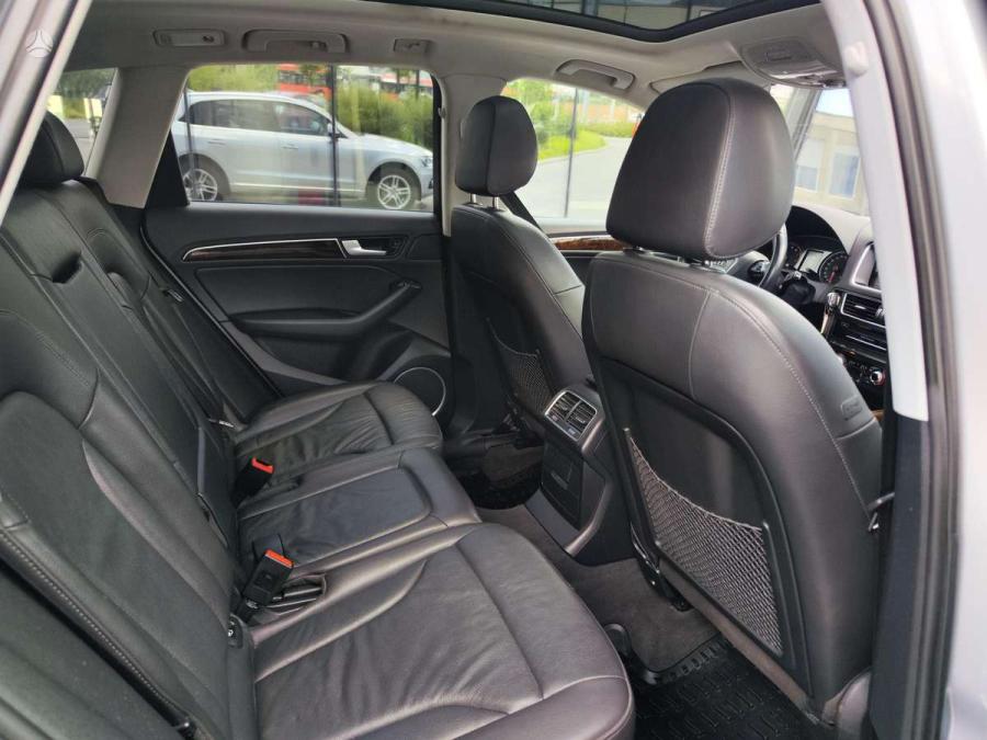 Pelēks Audi Q5 2015 Viļņa, ar dzinēja tilpumu 1.98 L un nobraukumu 196 tūkst. km par 12500 €, foto 17 vietnē AUTOMOTO.COM.LV
