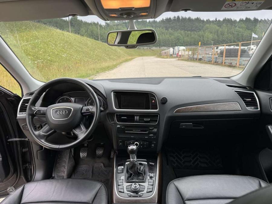 Pelēks Audi Q5 2015 Viļņa, ar dzinēja tilpumu 1.97 L un nobraukumu 298 tūkst. km par 10300 €, foto 15 vietnē AUTOMOTO.COM.LV