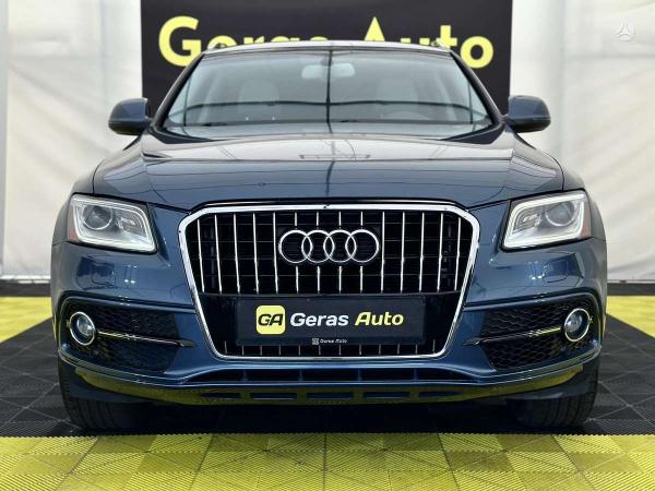 Grey Audi Q5 2015 in Vilnius, with an engine capacity of 3.00 L and mileage of 196 thousand km for 12800 €, photo 2 on AUTOMOTO.COM.LV